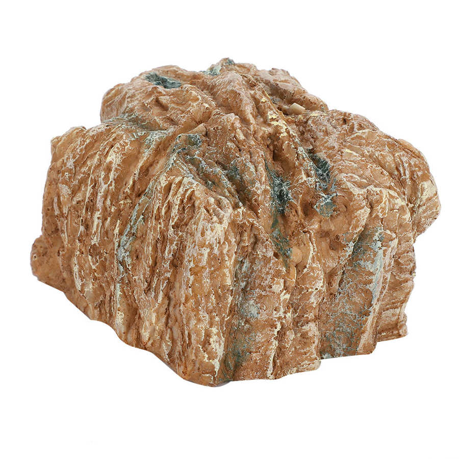 15x11x9cm Resin Rockery Turtle Hide Rock Climbing ... – Grandado