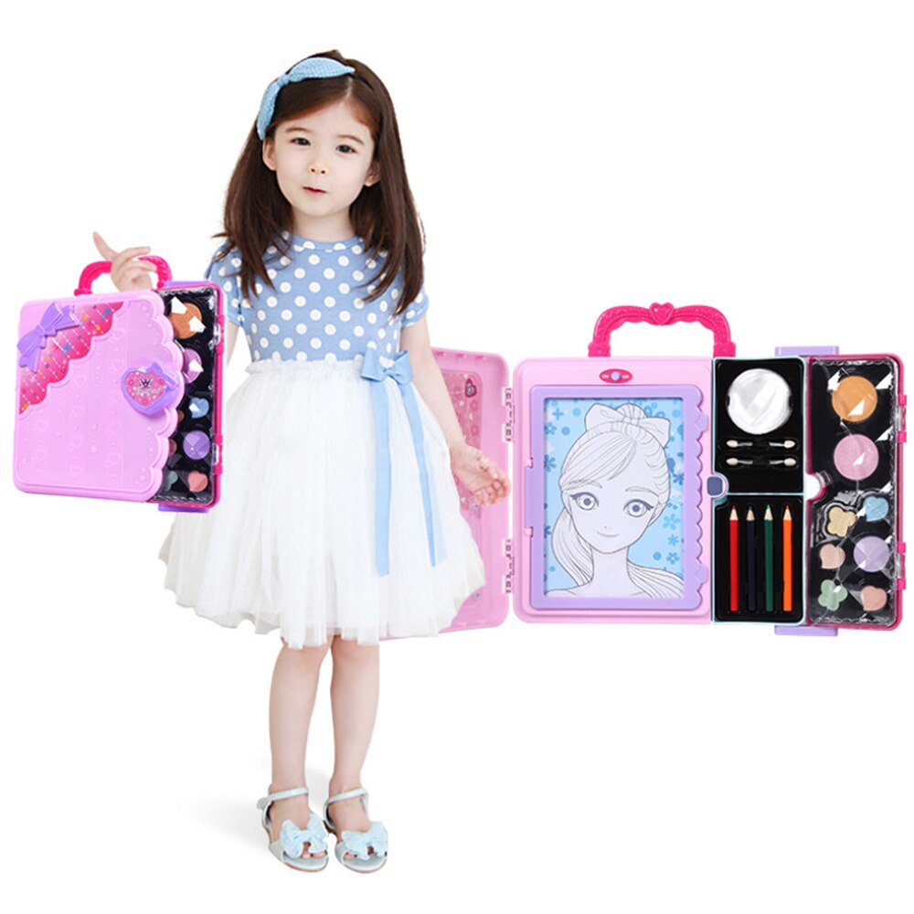 Portable Non-Toxic Children's Cosmetics Toy Kids P... – Grandado
