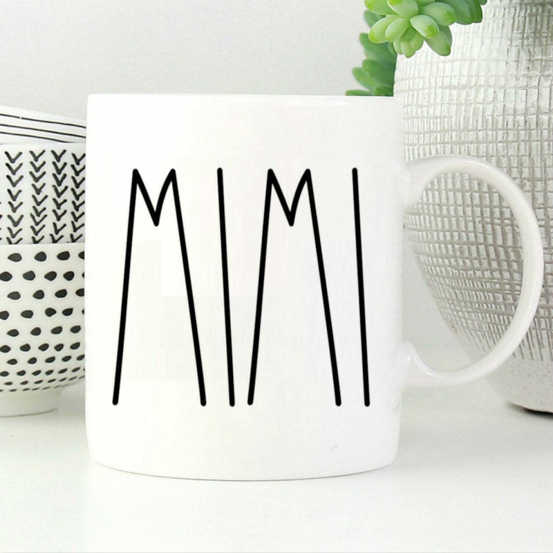 Mimi Mok Rae Dunn Stijl Koffiekopje Mimi Cadeau Vo... – Vicedeal