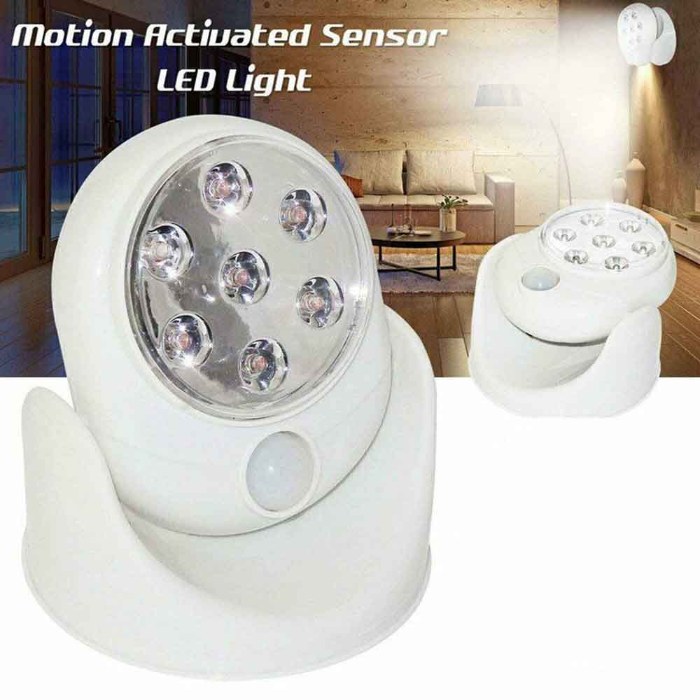 Indoor Outdoor 360° Battery Operated Lamps 7 LED M... – Grandado