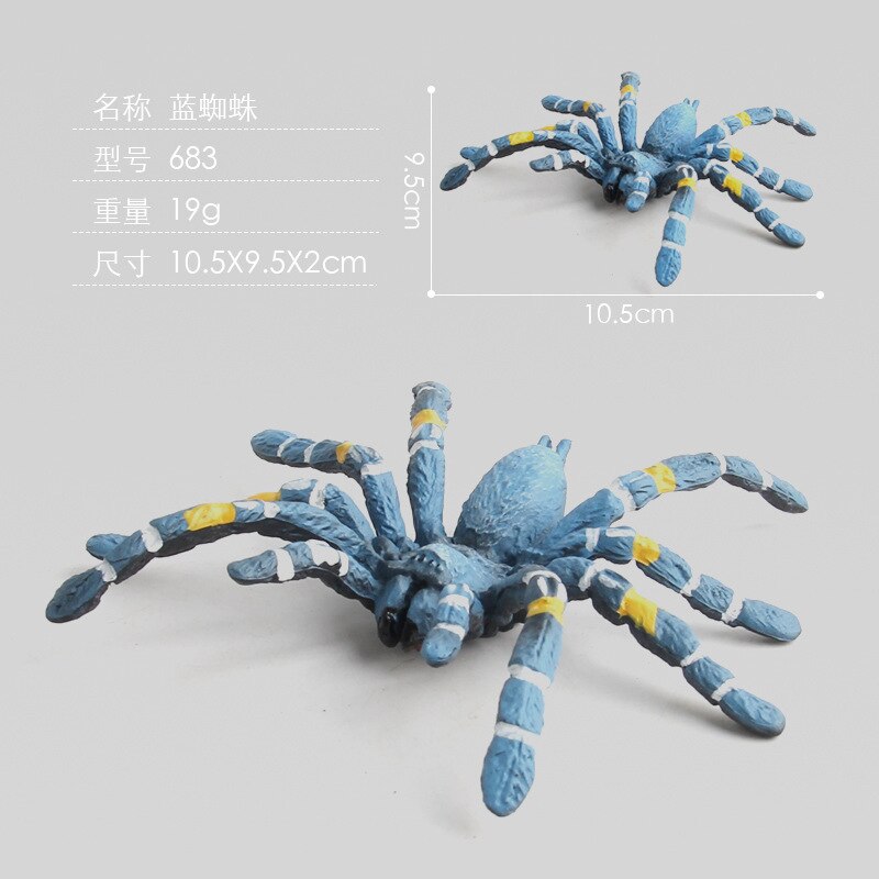 Pretend Play Toy Simulation Insect Spider Model An... – Grandado