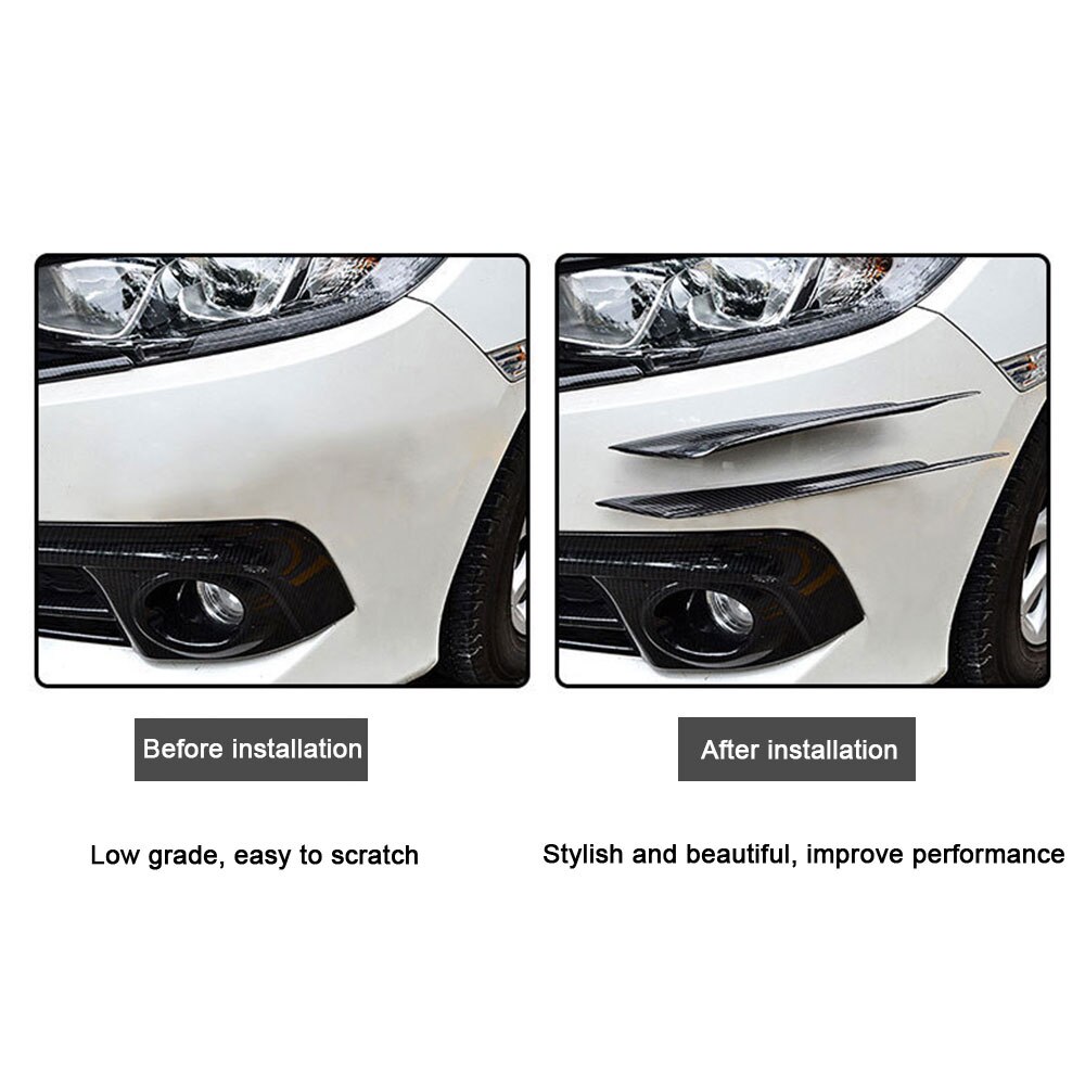 Car Carbon Fiber Spoiler Safety Guard Carries The ... – Grandado