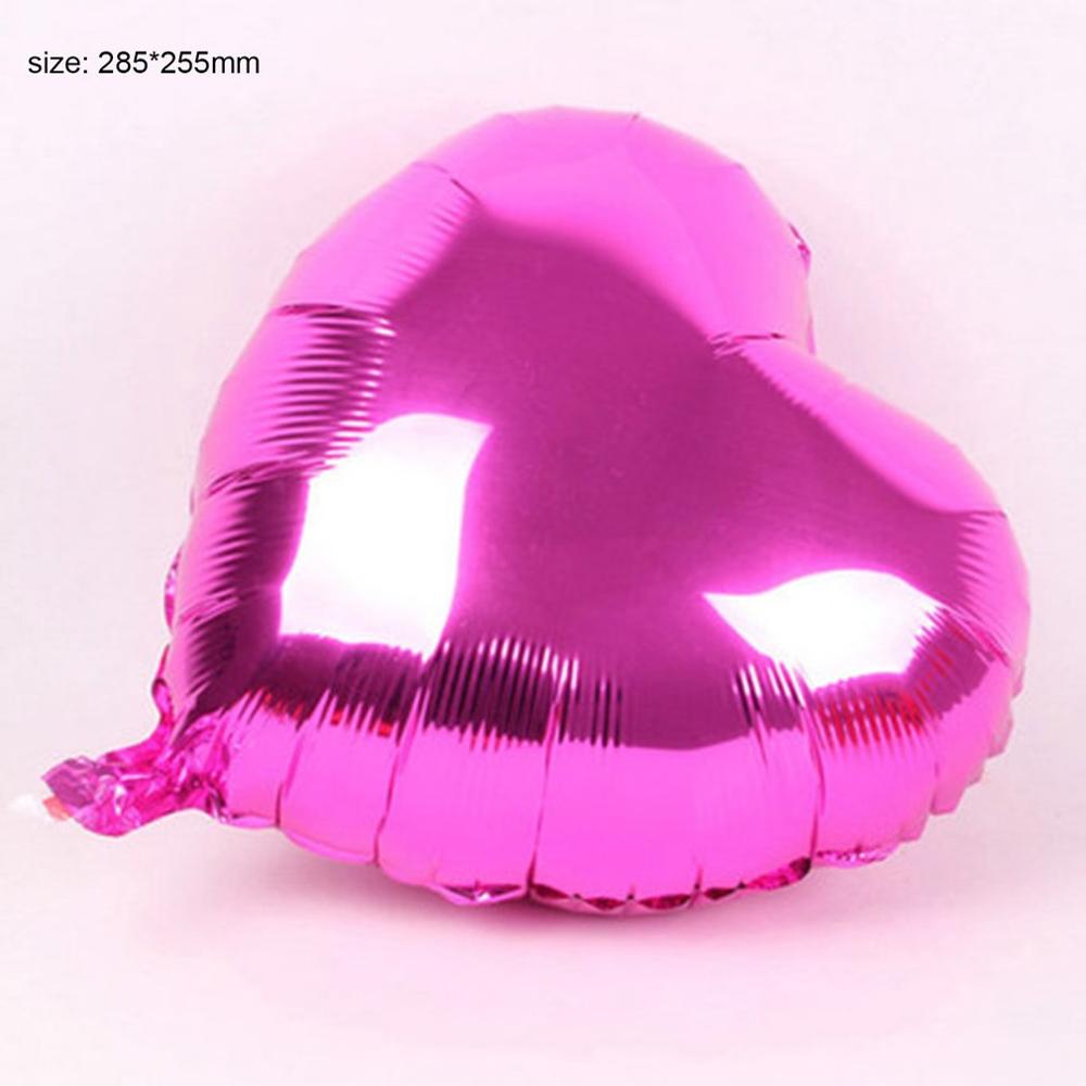10 inch Heart Shape Foil Balloon Air Mylar Ballons... – Grandado