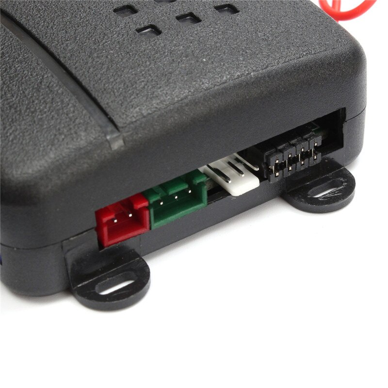 car alarm system black 2 remote controllers lb-100... – Grandado