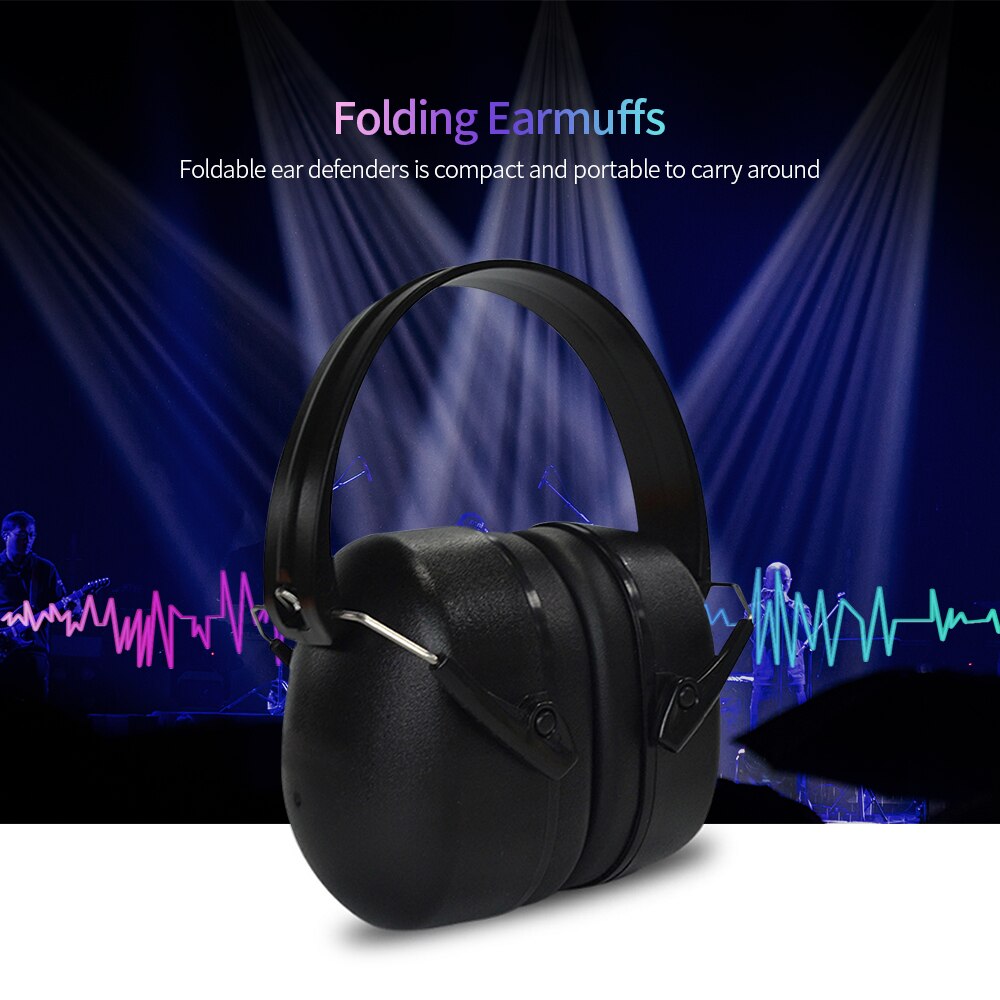 Folding Anti-noise Impact Earmuffs Ear Protector N... – Grandado