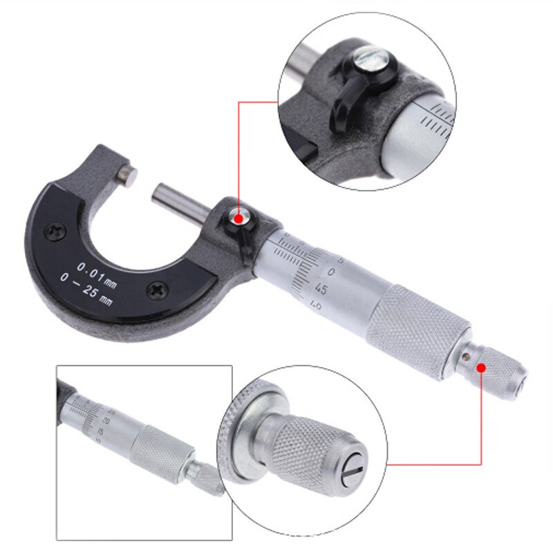 Outer diameter micrometer boxed foreign trade micr... – Grandado