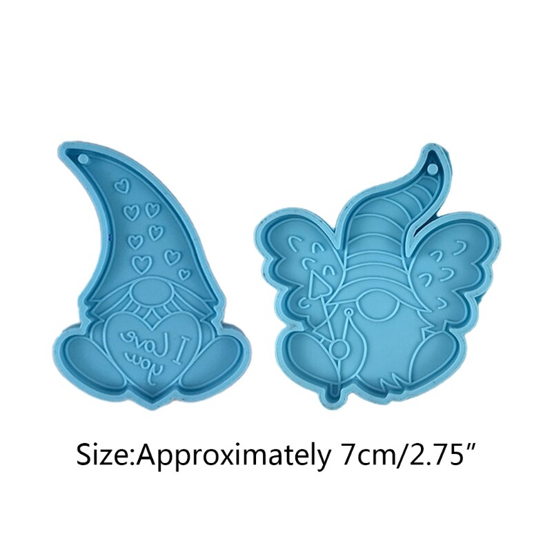 Dwarf Doll Shaped Pendants Epoxy Resin Mold DIY Cr... – Vicedeal