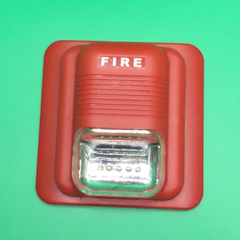 Fire strobe siren 24v /12v with 3 alarm sound of f... – Grandado