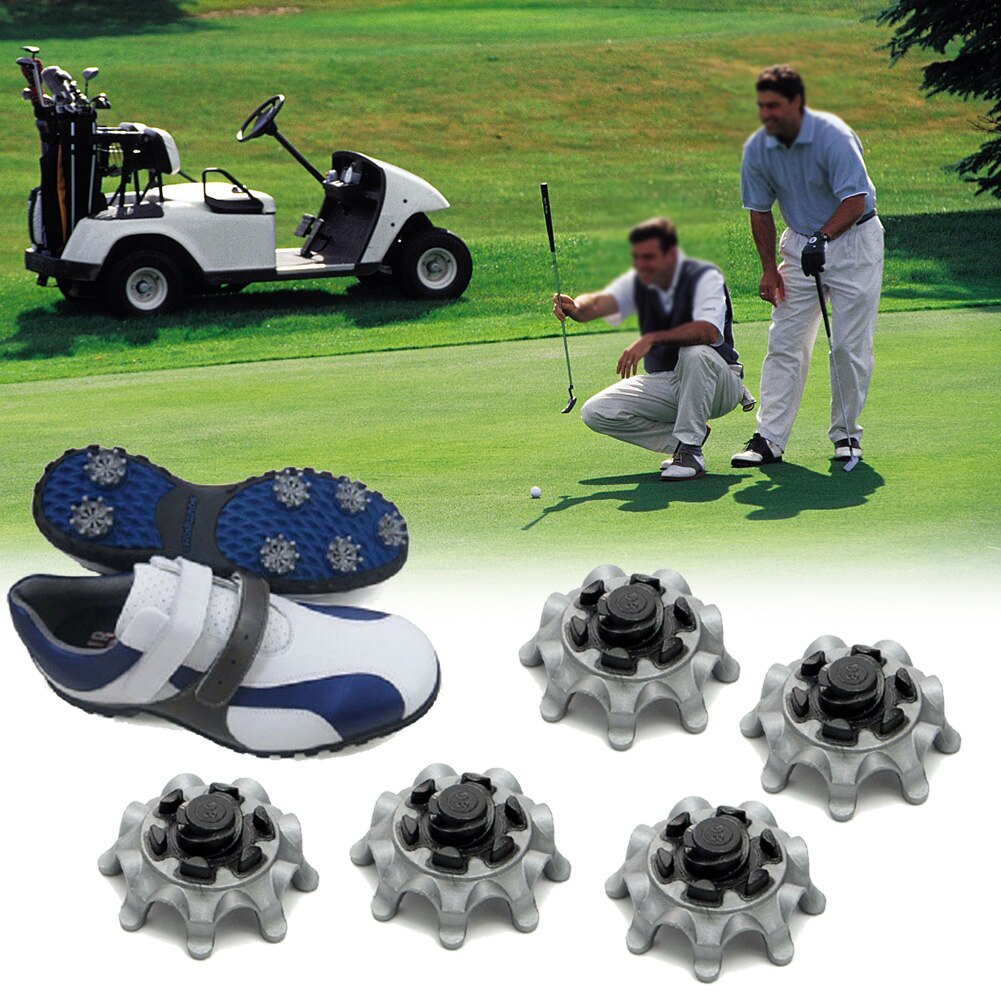 30pcs Golf Shoe Spikes/Cleats Non-Slip Quick Spike... – Grandado