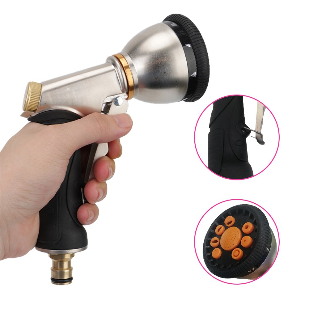 Rotary Water Spray Gun Adjustable Variable Flow Co... – Grandado