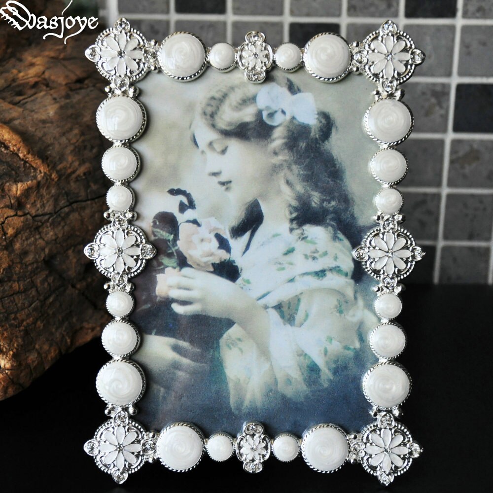 Retro Metal Gem Photo Frame Desktop Decoration Pho... – Grandado