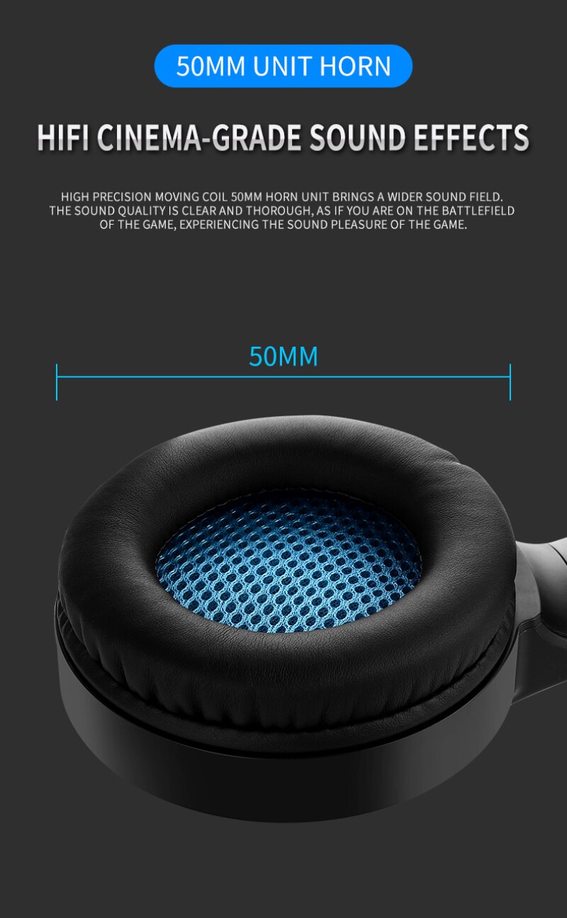 Deep Bass Gaming Earphone Headphone Waterproof Hea... – Grandado