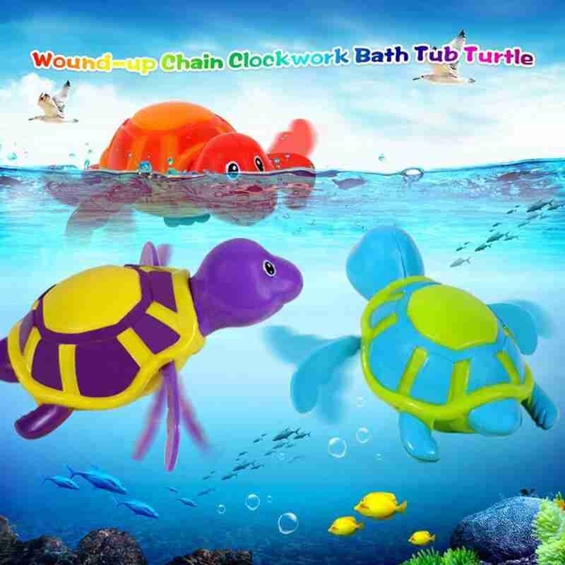 1pcs Baby Bath Clockwork Toy Cartoon Toy Wind-up W... – Grandado