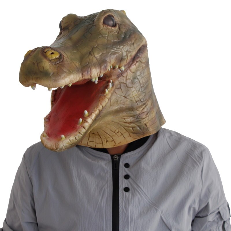Latex Animal Predatory Aquatic Reptile Crocodile A... – Vicedeal