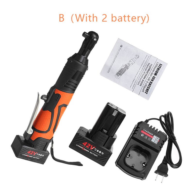 42V Electric Wrench Angle Drill Screwdriver 100NM ... – Grandado