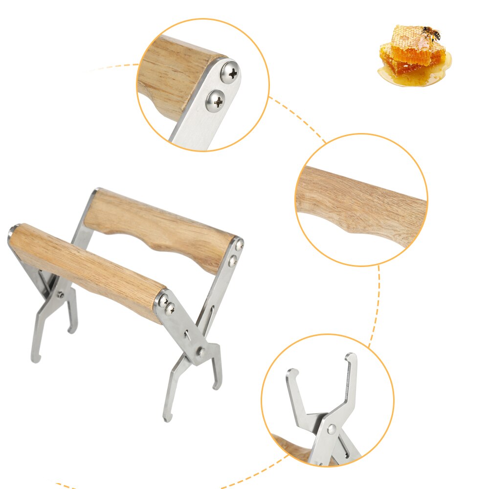 Dlkklb 1 Pc Houten Bee Hive Frame Houder Grip Tool... – Grandado