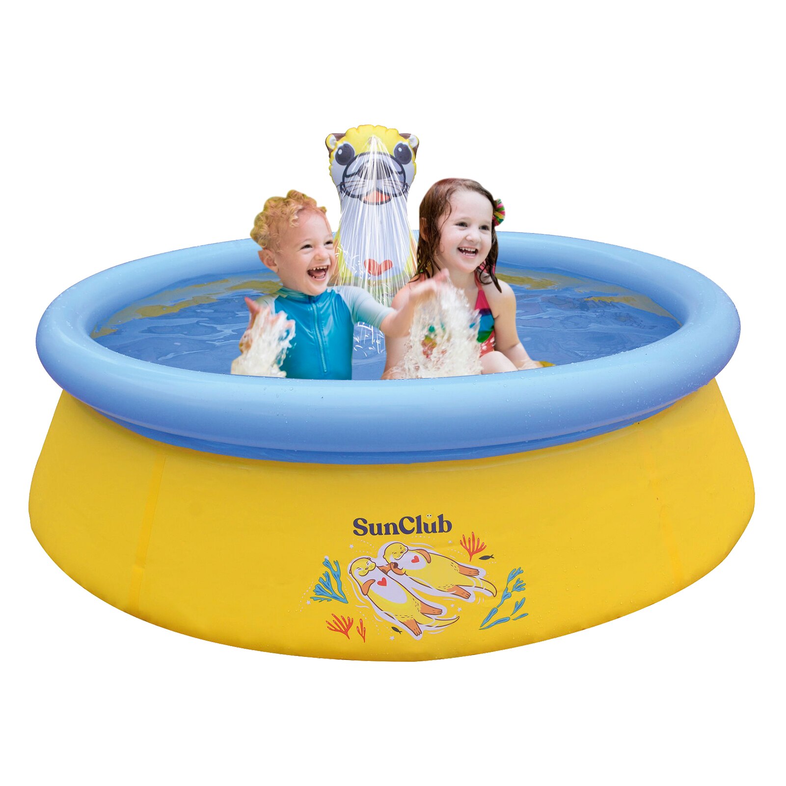 Home Courtyard Children's Inflatable Swimming ... – Vicedeal