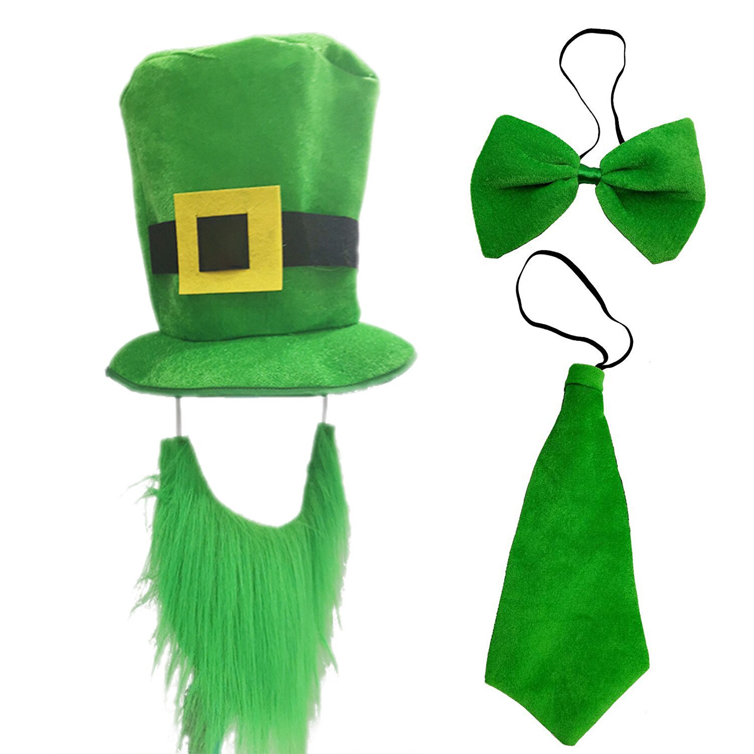 3 pcs St Patricks Day Hat Saint Patrick Costume Le... – Grandado