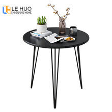 Round Coffee Table Durable Compact Small Dinning T... – Grandado
