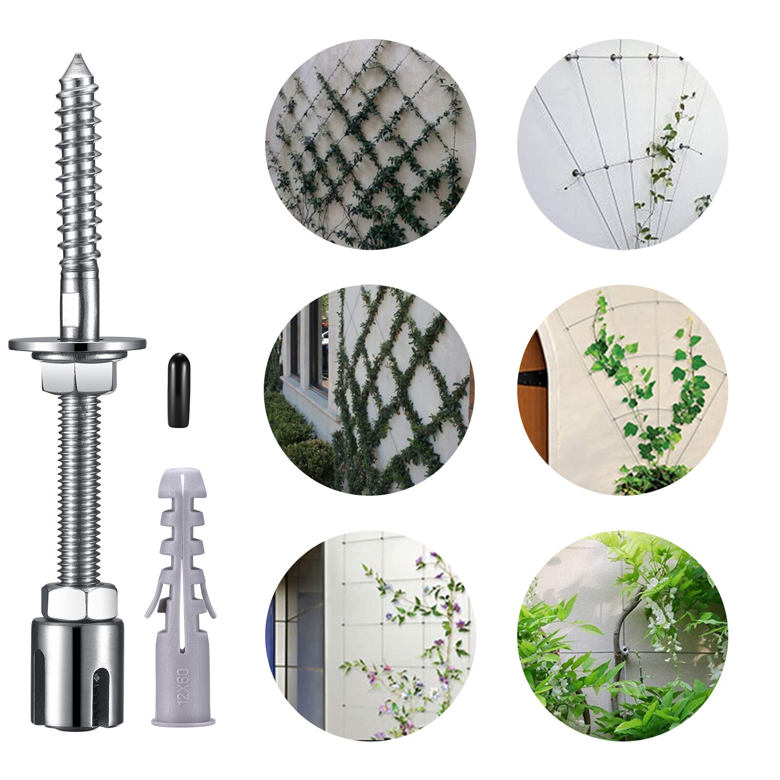 Stainless Steel Plant Climbing Green Wall Mesh Tre... – Grandado