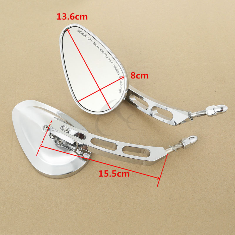 Motorcycle Rear View Mirror side mirrors For Harle... – Vicedeal