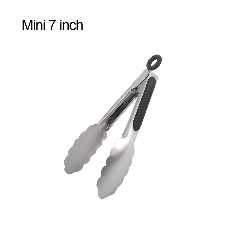 430 Stainless Steel Salad Tongs BBQ Kitchen Cookin... – Vicedeal