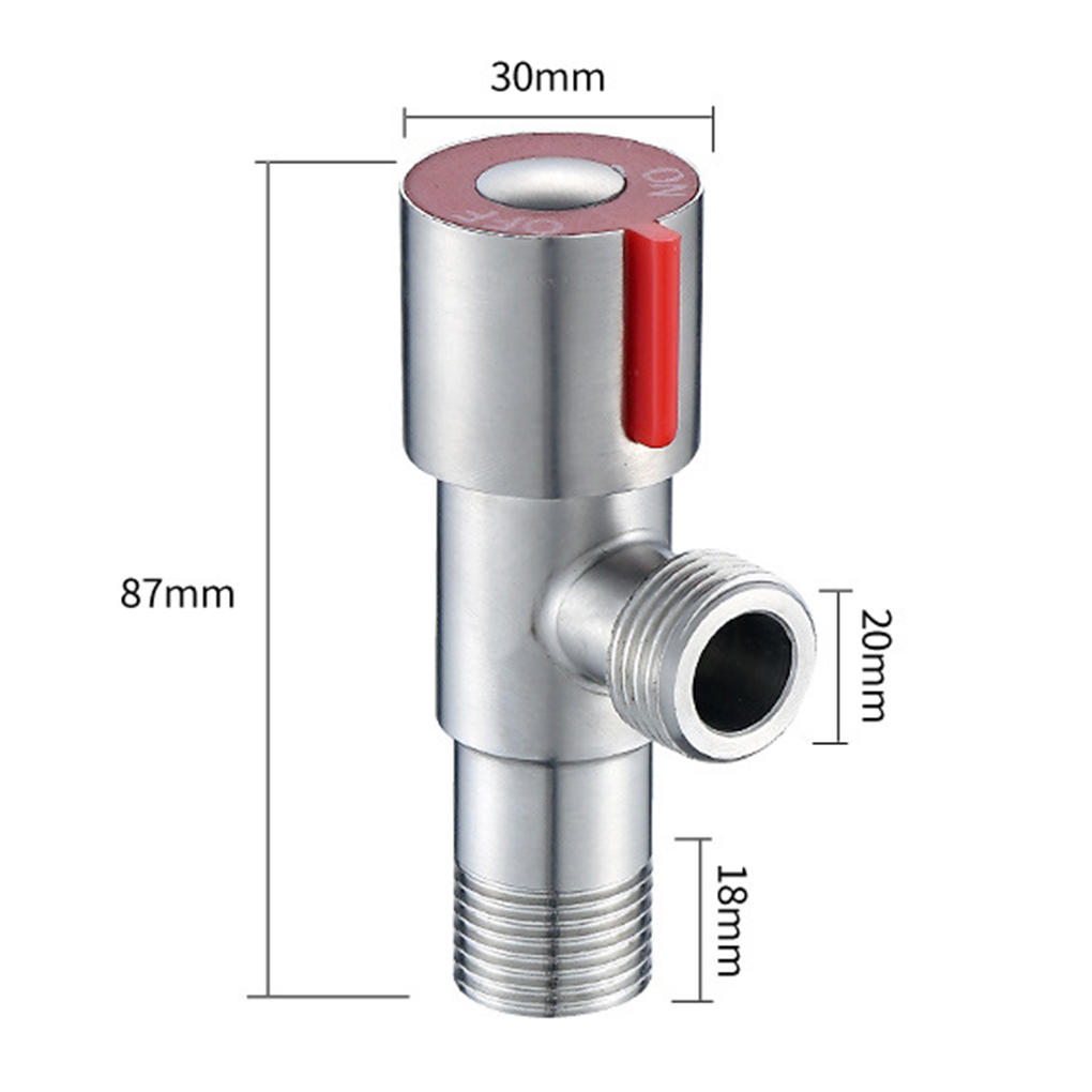Toilet Sink Stainless Steel Angle Valve Cold Water... – Grandado