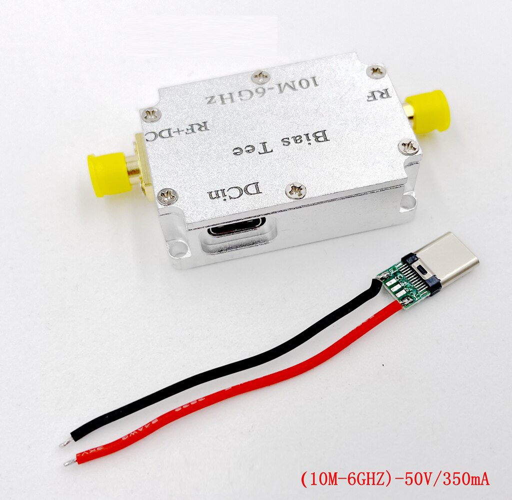 TYPE-C POWER Bias Tee 10MHz-6GHz RF feed coaxial f... – Grandado