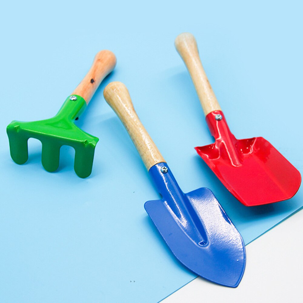 6PCS Children Garden Tool Iron Shovel Trowel Rake ... – Vicedeal