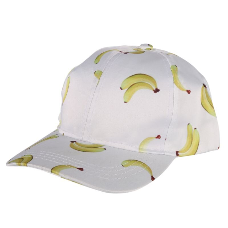Outdoor Women Men Banana Fruit Cap Printing Cap Sp... – Grandado