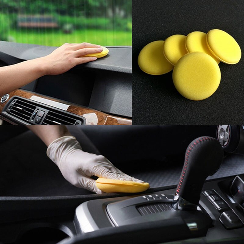 12 Stuks Auto Voertuig Wax Polish Foam Sponge Hand... – Grandado