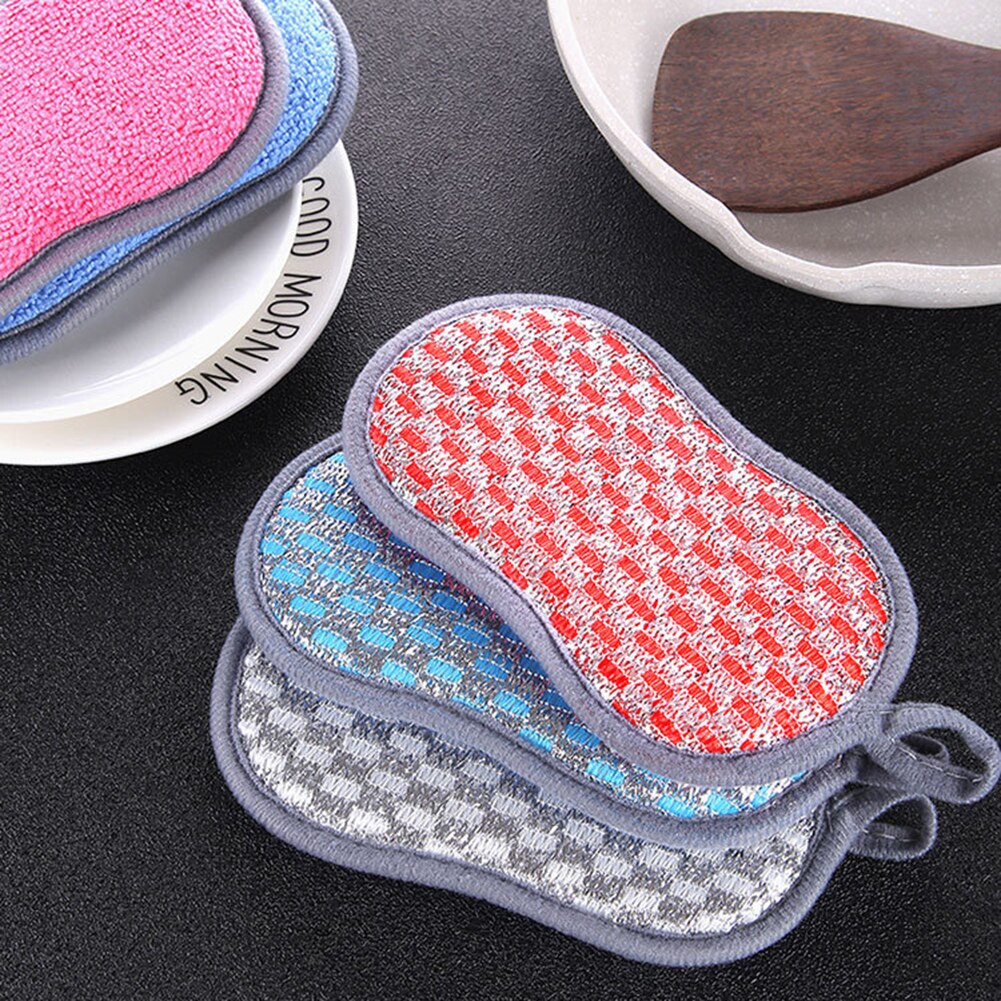 5Pcs Household Kitchen Cleaning Pad Dish Washing C... – Vicedeal