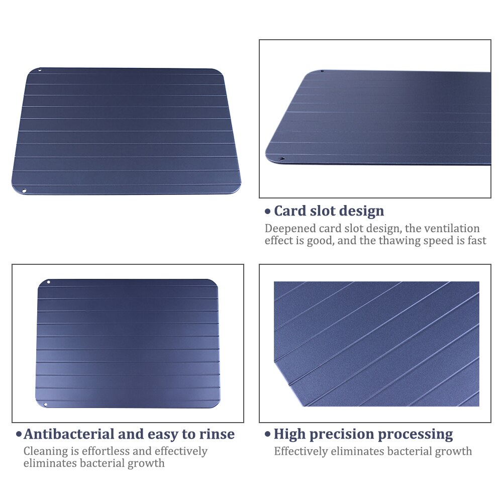 Food Rapid Thawing Plate Pork Beef Defrosting Chop... – Vicedeal