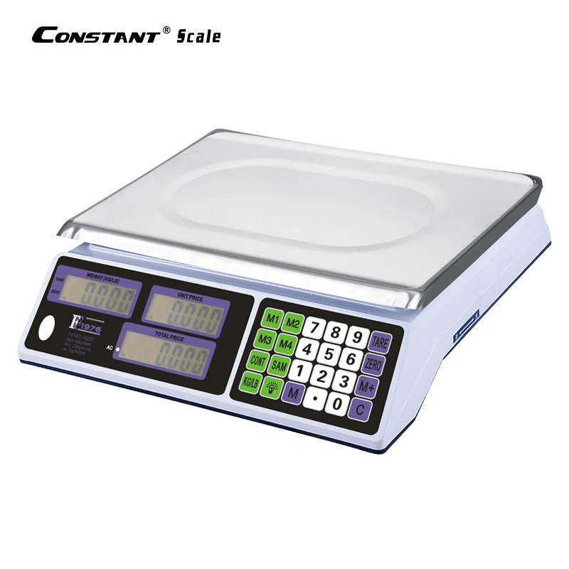 Price Computing Scale Commercial English Electroni... – Vicedeal
