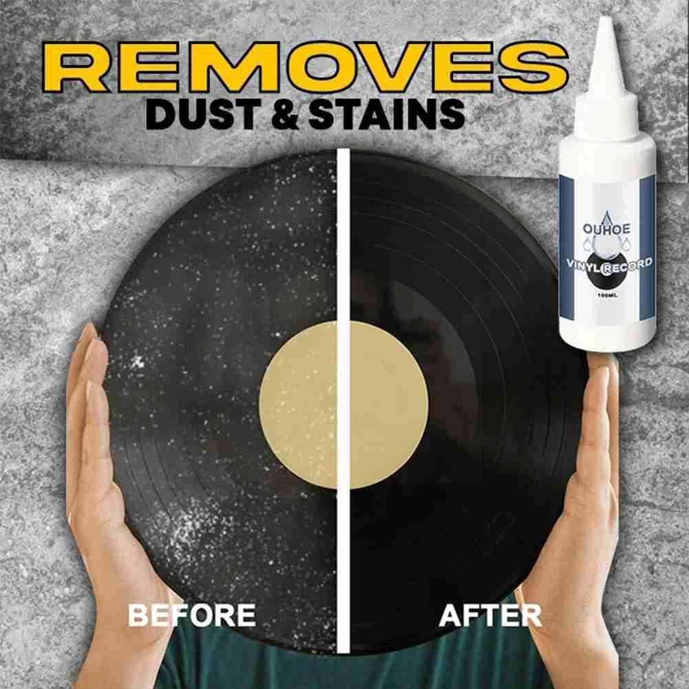 Vinyl Record Cleaner Deep Cleaning Of Grooves Slit... – Grandado