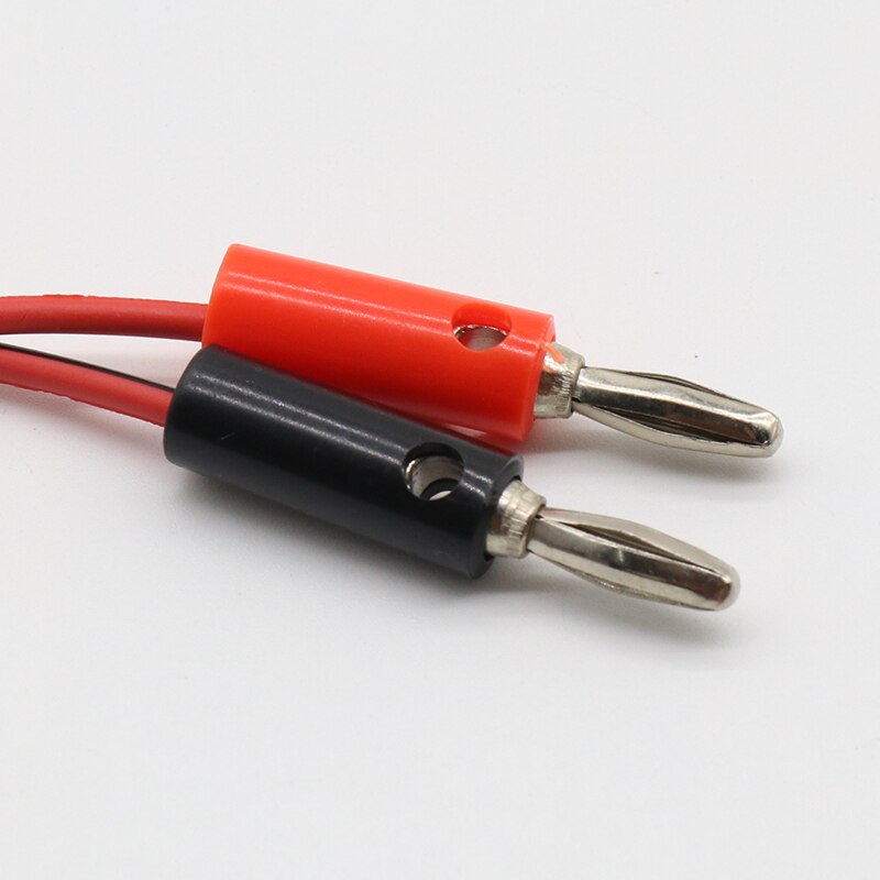 4mm Injection Banana Plug To Shrouded Copper Electrical Clamp Alligator ...