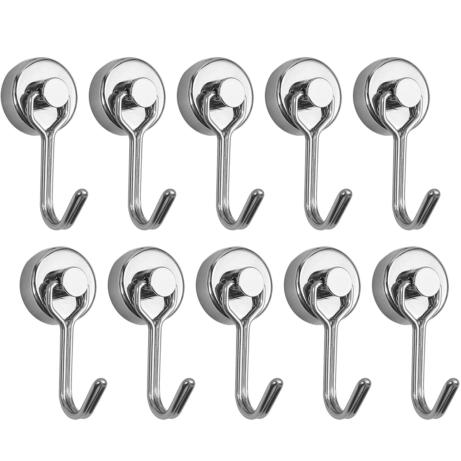 TANiCE 10 Pcs Magnetic Hooks Swivel Swing Powerful... – Vicedeal