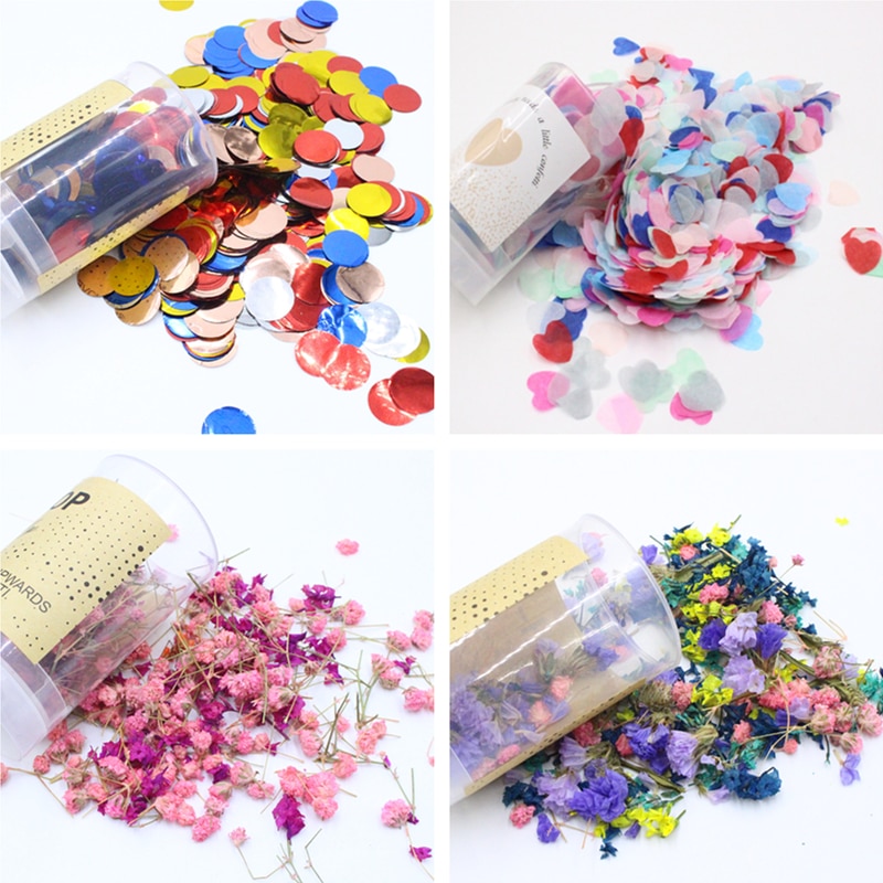 1 Set 1.5cm Love Heart Push Pop Confetti Push Popp... – Grandado