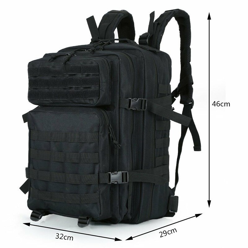 Backpack Rucksack 45L Large Capacity Zipper for Ca... – Grandado