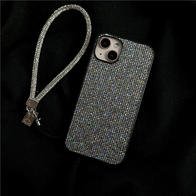glitter diamond Bling Lanyard Soft sequin phone ca... – Grandado