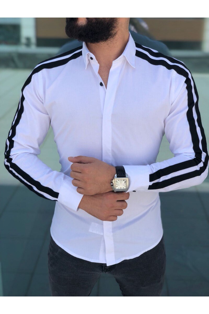 European American Men's Clothing Casual Long Sleev... – Grandado
