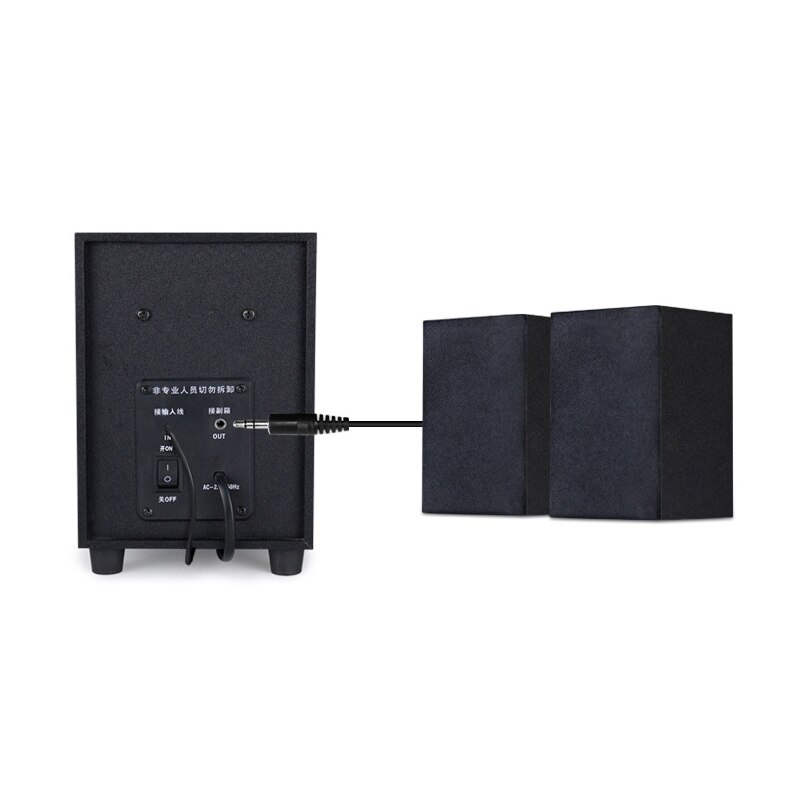 Q1 Multi Function Wooden Subwoofer Stereo Bass PC ... – Vicedeal