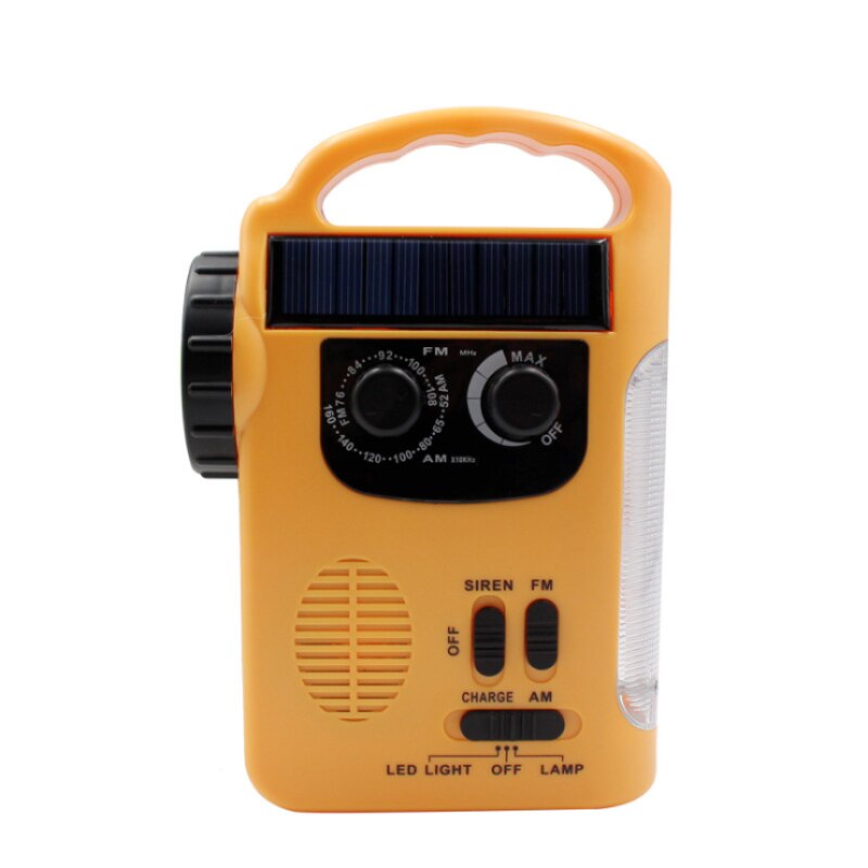 Hand Crank Camping Home AM LED Lamp Automotive Ele... – Grandado