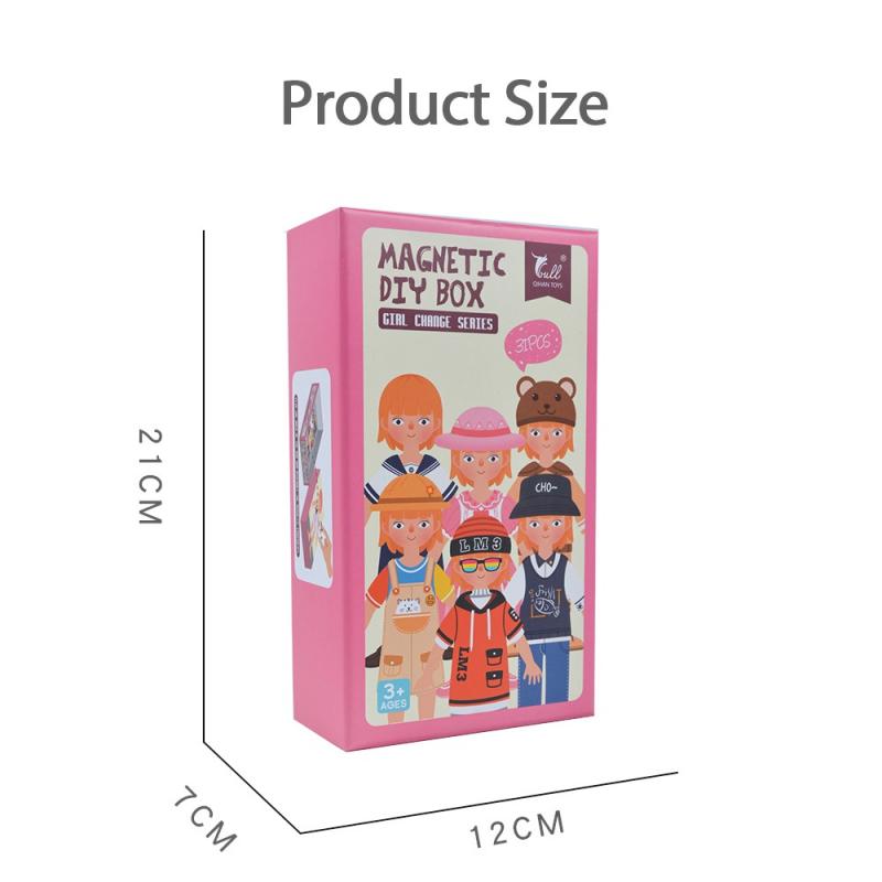 Magnet Puzzle Kids Educational Toys Traffic Dressi... – Grandado