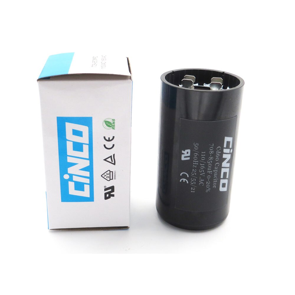 708-850uF 110V 125V 165V CD60 Motor Start Capacito... – Grandado