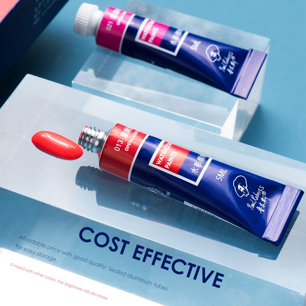 Paul Rubens Watercolor Paint 14 Vibrant Neon Color... – Grandado