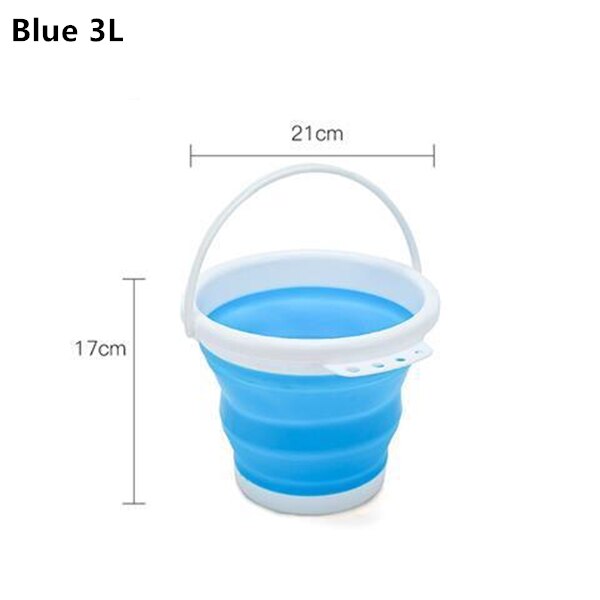 3L Folding Bucket with Collapsible Plastic Foldabl... – Vicedeal