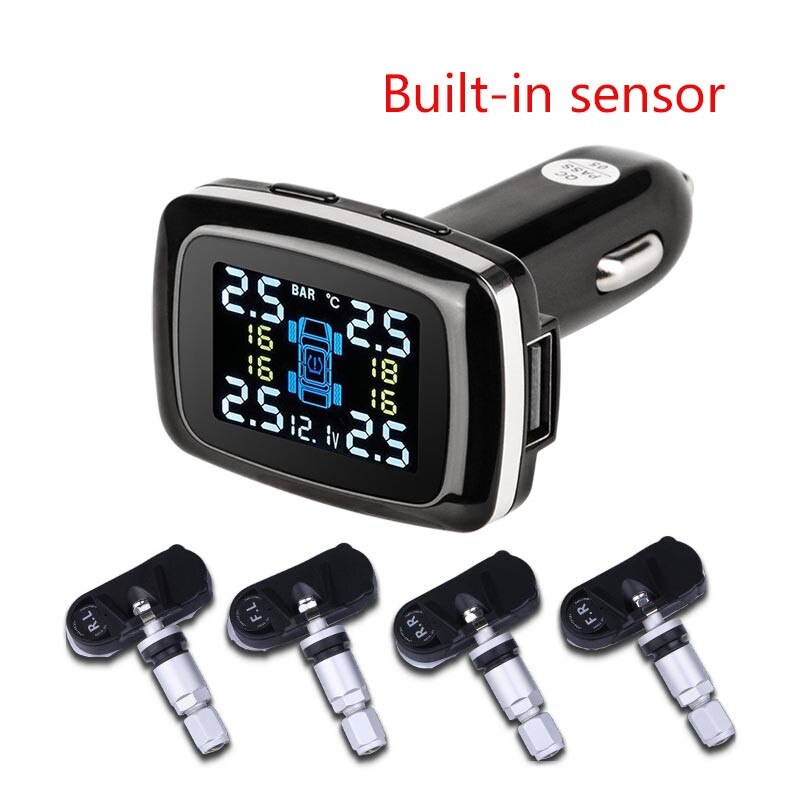 Cigarette Lighter TPMS LED Display USB Port Automo... – Vicedeal