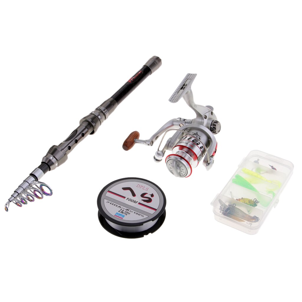 Telescopische Hengel En Reel Combo Spinning Reel H... – Grandado