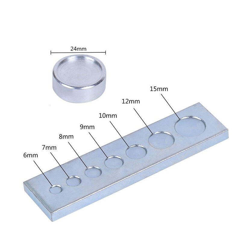 MIUSIE 11Pcs/Set Metal DIY Leather Craft Tool Snap... – Grandado